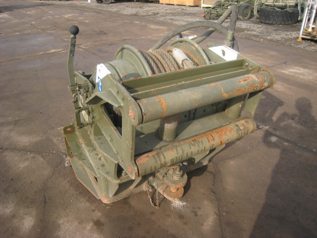 Rotzler 25 ton hydraulic winch - 32804 - Ex Military vehicles for sale ...